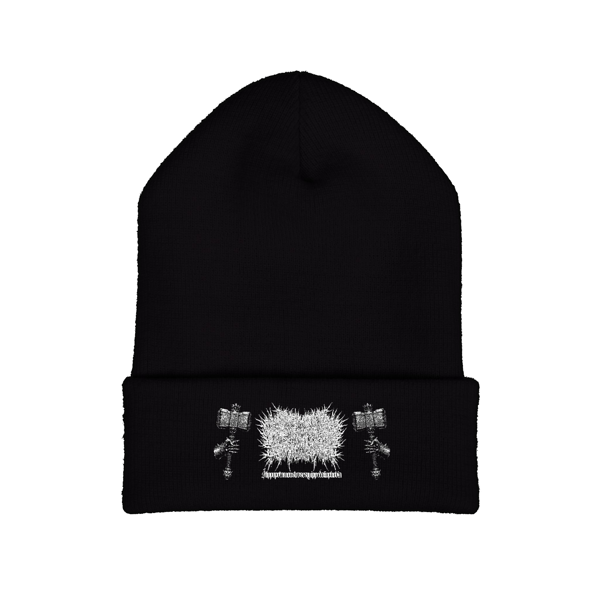 Xavleg - Hippopotomonstrosesquippedaliophobia Cuffed Beanie ...